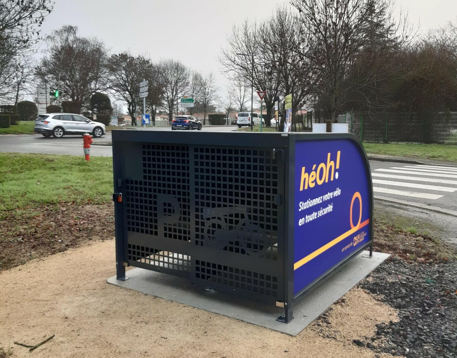 Les premiers box vélos installés - Clisson